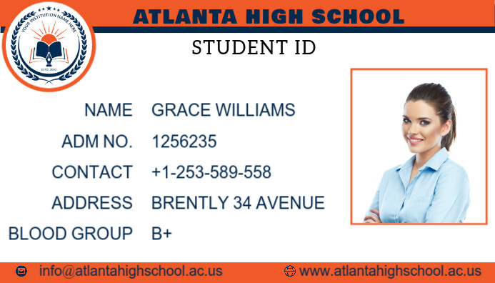 Staff ID Template | PosterMyWall