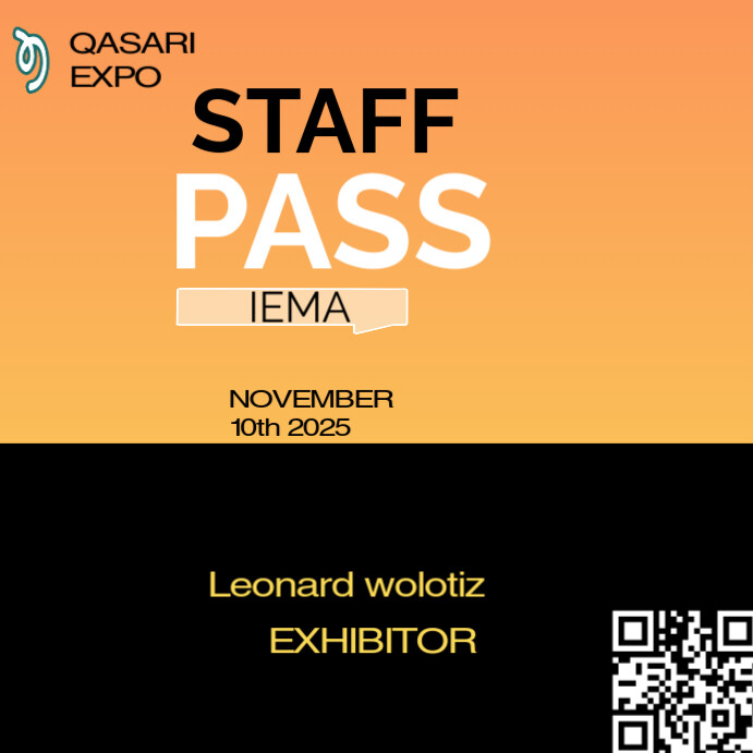 Staff Pass Instagram Post Template | PosterMyWall