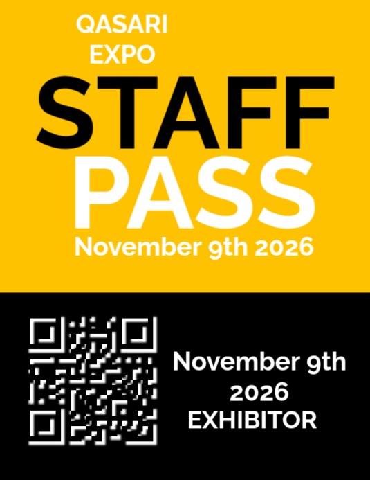STAFF PASS POSTER Template | PosterMyWall