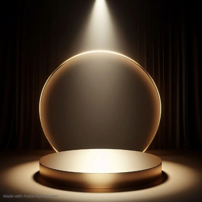 Stage light Template | PosterMyWall