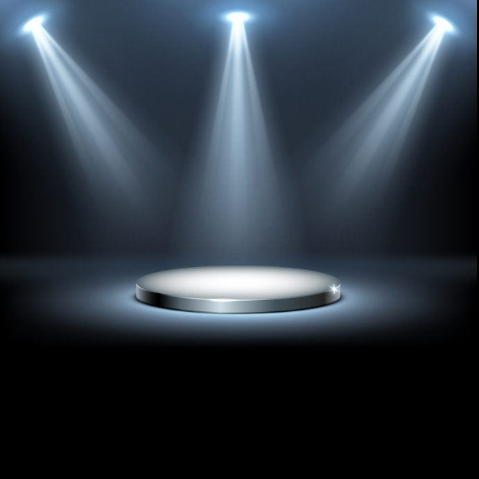 Copy of Stage Light poster design template | PosterMyWall