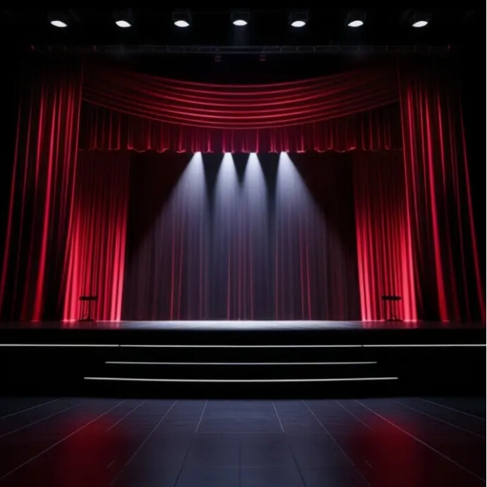 Stage lighting background Template | PosterMyWall