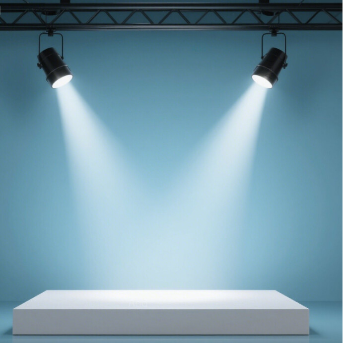 Copy of Stage or Spotlight Background Template | PosterMyWall
