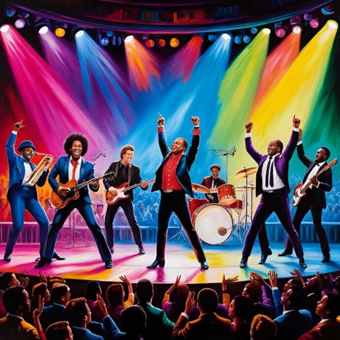 Stage Performance Art Painting Template | PosterMyWall