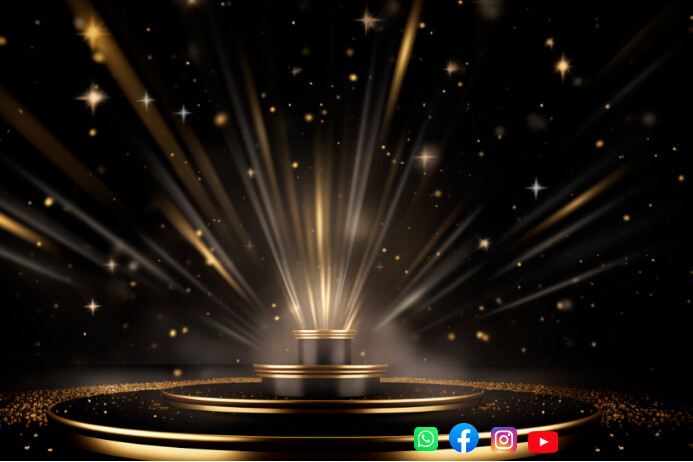 Stage podium Template | PosterMyWall