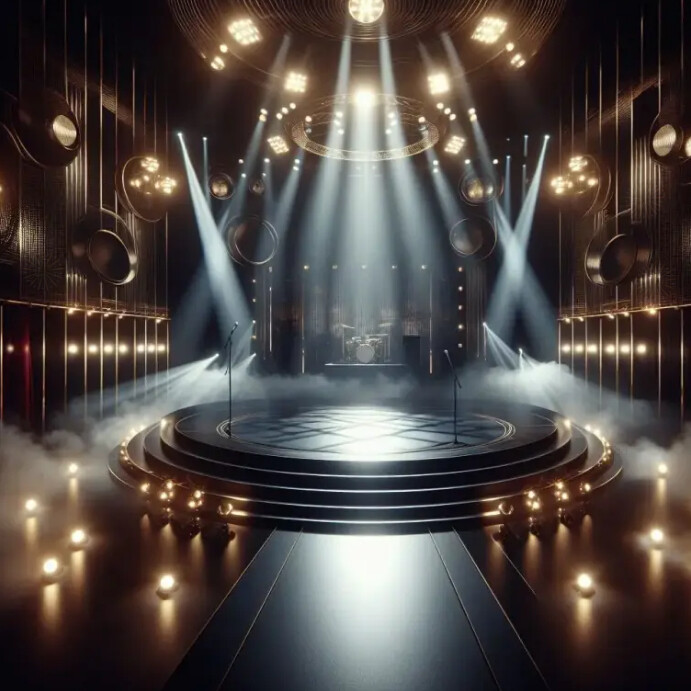 Copy of Stage spotlight | PosterMyWall