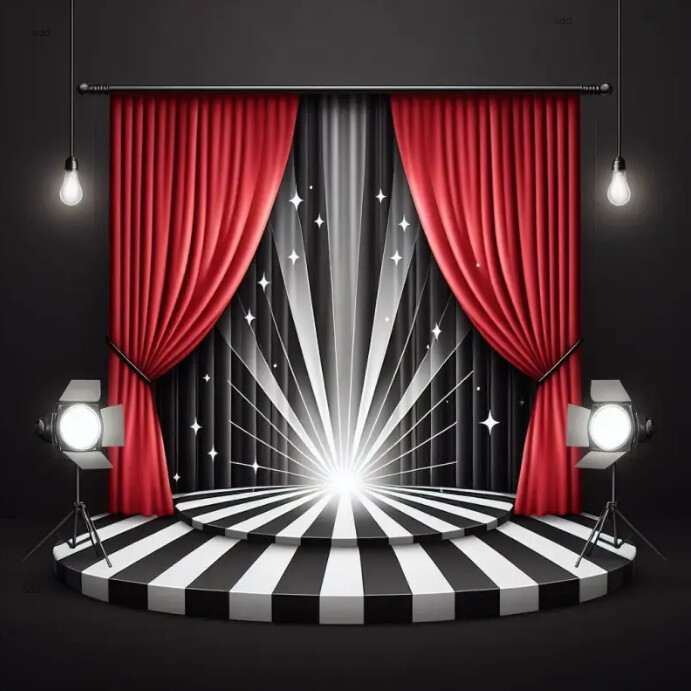 Stage spotlight Template | PosterMyWall