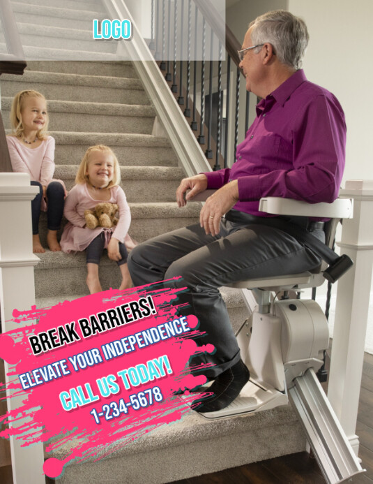 Stairlift Template | PosterMyWall