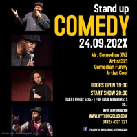 stand up comedy Template | PosterMyWall