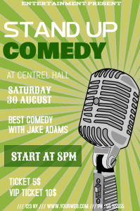 stand up comedy Template | PosterMyWall