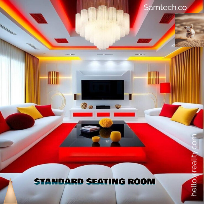STANDARD SEATING ROOM templaat | PosterMyWall