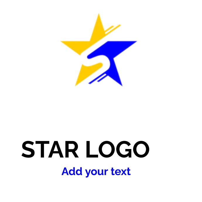 STAR LOGO Template | PosterMyWall