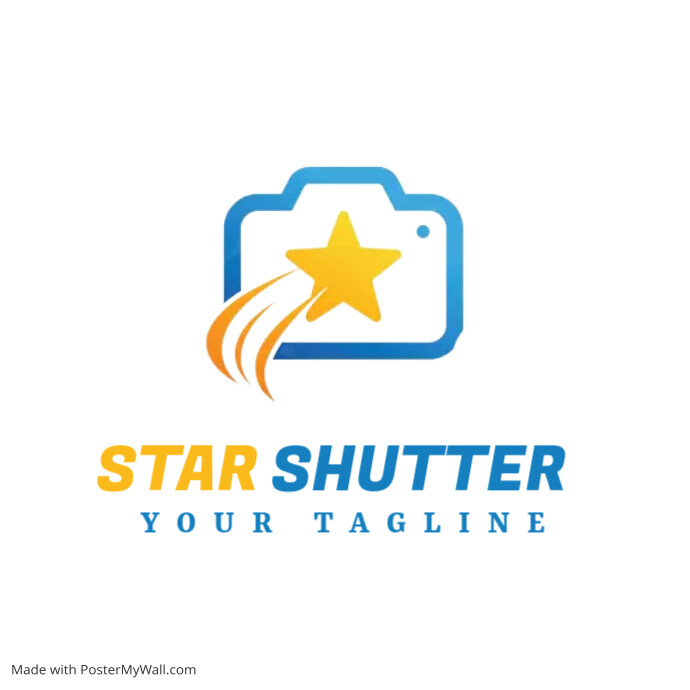 Plantilla de Star shutter logo design template BRAND LOGO | PosterMyWall