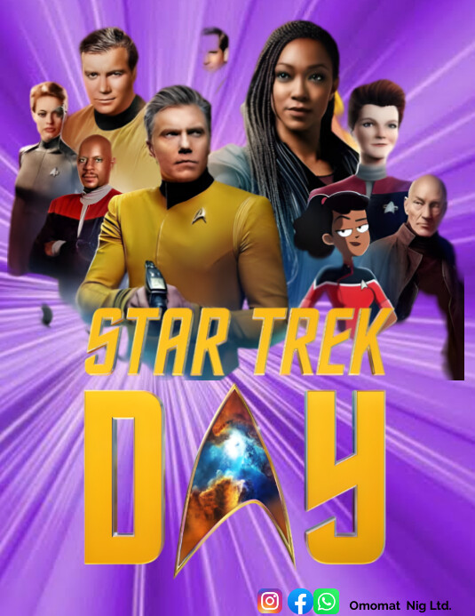 Plantilla de Star Trek | PosterMyWall