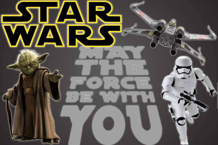 Star Wars Day Template | PosterMyWall