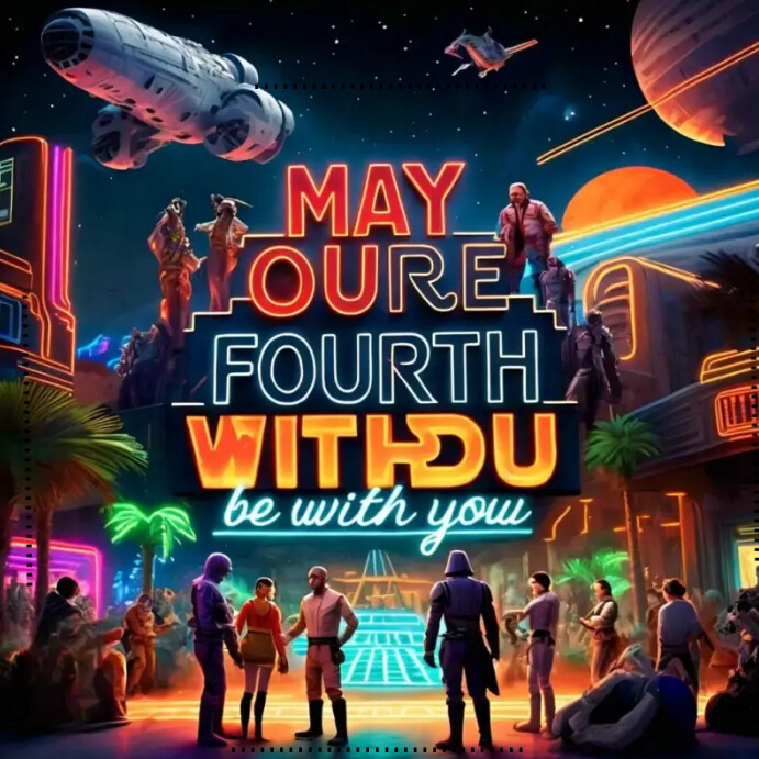 Star wars day flyer Template | PosterMyWall