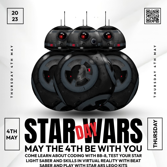 Star wars day posters Template | PosterMyWall