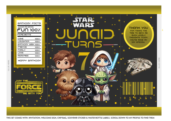 Star wars Template | PosterMyWall