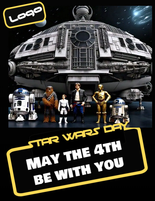 Star wars Flyer template, poster template | PosterMyWall