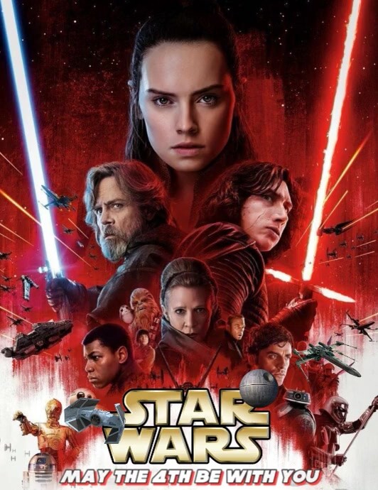 STAR WARS MAY THE 4TH BE WITH YOU VIDEO Template | PosterMyWall