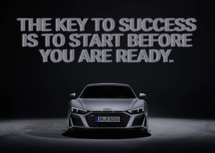 START AND SUCCESS QUOTE TEMPLATE | PosterMyWall