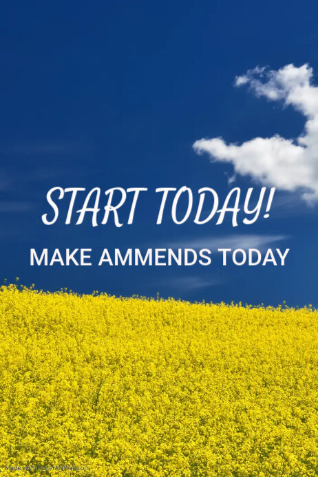 Start Today Template | PosterMyWall