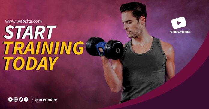 Start Training Today Template | PosterMyWall