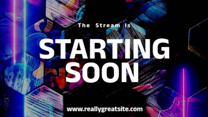 starting soon stream starting soon live stream starting soon Template ...