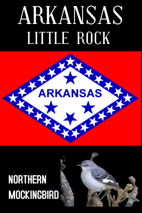 STATE OF ARKANSAS POSTER Template | PosterMyWall