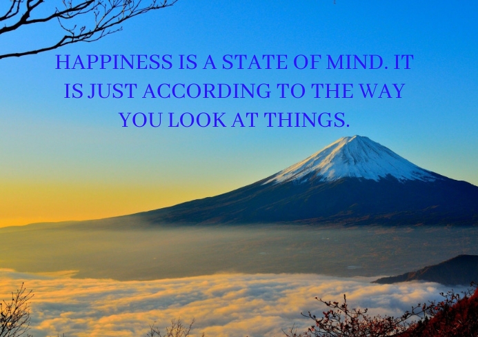 STATE OF MIND QUOTE TEMPLATE | PosterMyWall