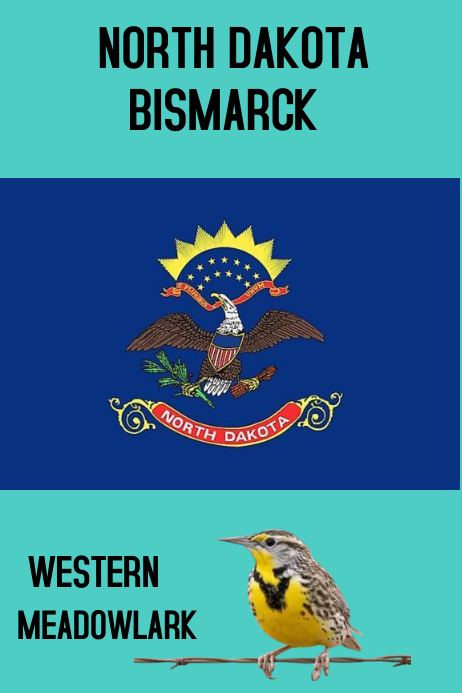Copy of STATE OF NORTH DAKOTA POSTER | PosterMyWall