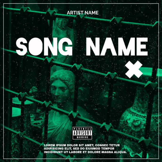 Statue Album Album Cover Template | PosterMyWall