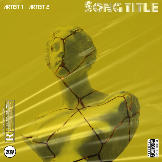 Statue album art template | PosterMyWall