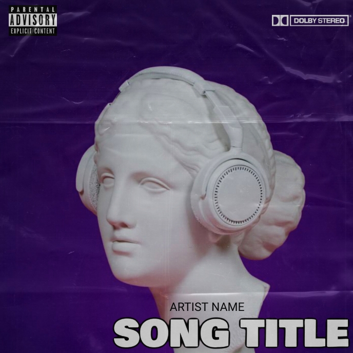 Statue Album cover template | PosterMyWall