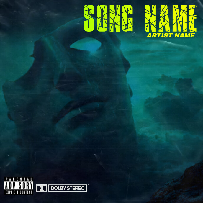 Statue album cover template | PosterMyWall