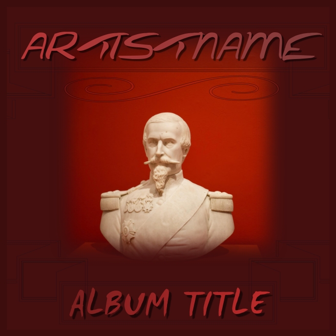 STATUE ALBUM COVER TEMPLATE | PosterMyWall