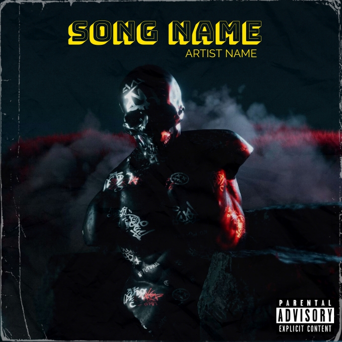 Statue album cover template | PosterMyWall