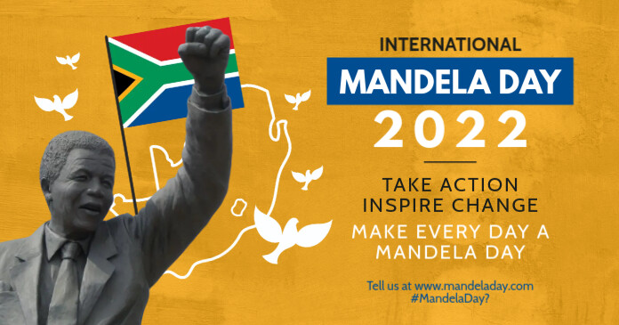 Statue Nelson Mandela Day Facebook Post Template | PosterMyWall
