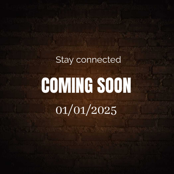 Stay connected coming soon Template | PosterMyWall