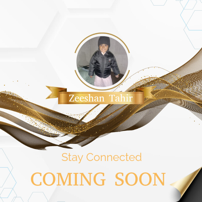 Stay connected coming soon Template | PosterMyWall