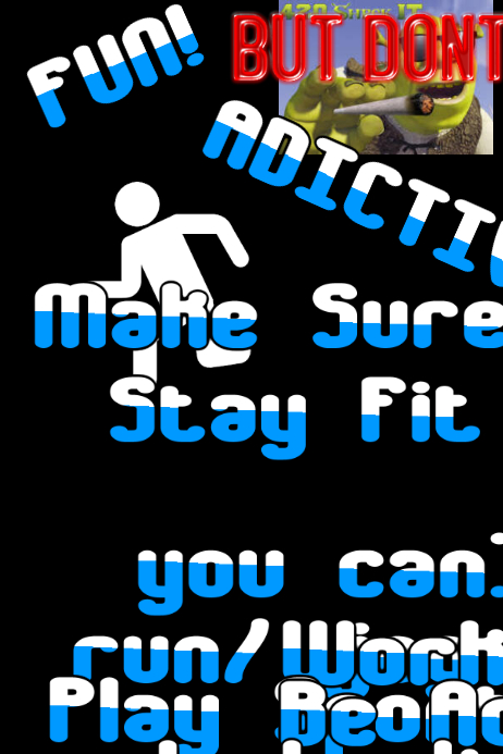 Make Sure To Stay Fit Template | PosterMyWall