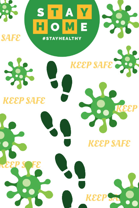 STAY HOME Template | PosterMyWall