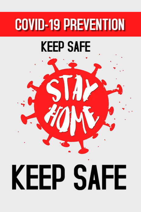 STAY HOME Template | PosterMyWall