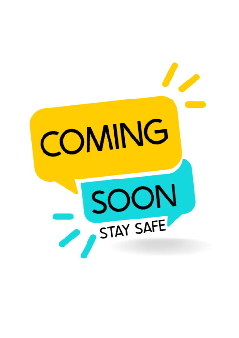 Stay safe coming soon Template | PosterMyWall