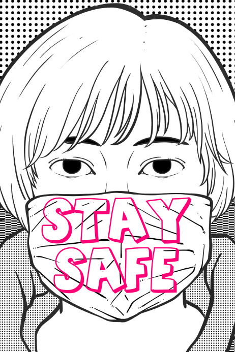 STAY SAFE Template | PosterMyWall