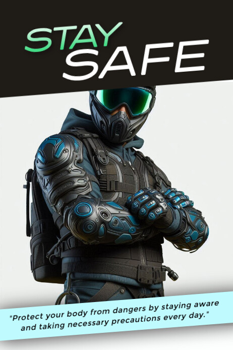 Stay safe Template | PosterMyWall
