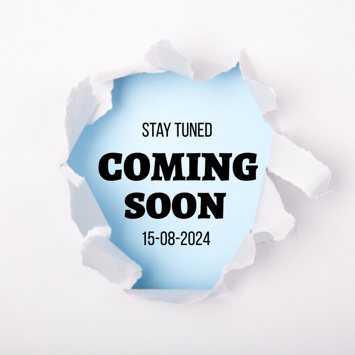 Stay tuned coming Soon celebration Template | PosterMyWall