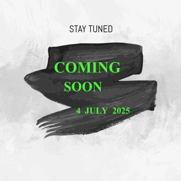 Stay Tuned Coming Soon Template Postermywall