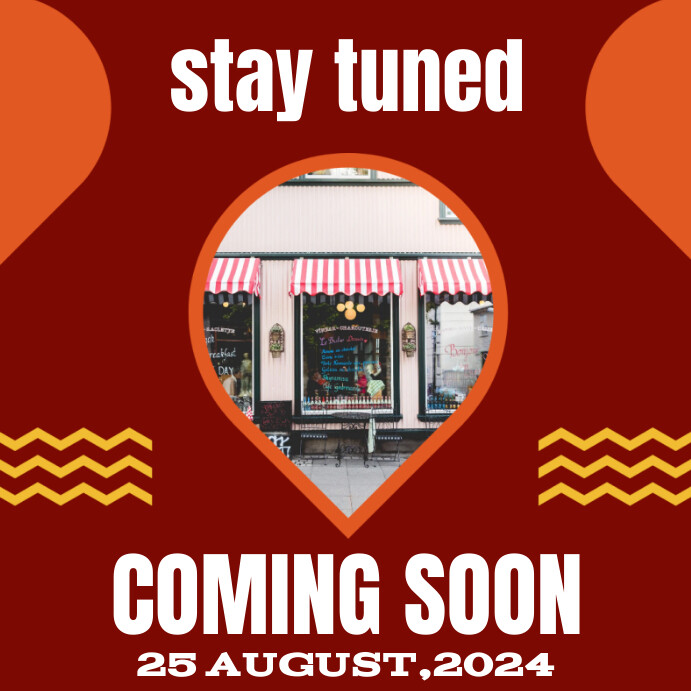 Stay tuned coming soon Template | PosterMyWall