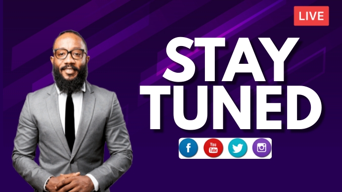 Copy of stay tuned | PosterMyWall